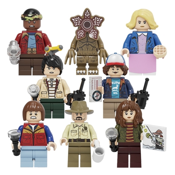 Unbranded | Toys | New Lot Of 8 Stranger Things Lego Compatible ...